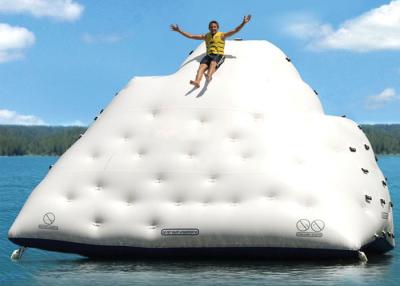 China Colorful Inflatable Water Toys For Kids Plato 0.9mm PVC Inflatable Water Iceberg for sale