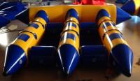 China Customed 6 Seaters Inflatable Banana Boat Fly Fish For Blow Up Pool Toys for sale