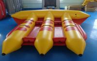 China Customed 6 Seaters Inflatable Banana Boat Fly Fish For Blow Up Pool Toys for sale