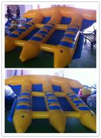 China Summer Water Park Games Waterproof Inflatable Flying Fish Towable , CE for sale
