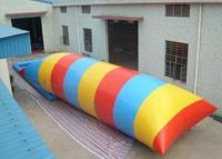 China Crazy Giant Inflatable Water Toys / Lake Water Blob Trampoline for Adults for sale