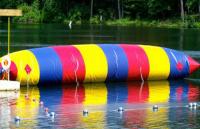 China Interesting Large Blow Up Pool Toys Inflatable Water Blob Jump With EN14960 for sale