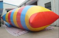 China Outside Inflatable Amusement Park Water Blob Launcher Water Blow Up Toys for sale