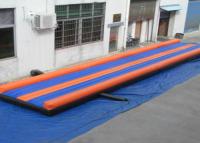 China EN14960 Durable Inflatable Air Tumbling Track / Trampoline Tumble Track for sale