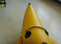 China Kids Inflatable Water Park 3 People Towable Banana Boat With CE / UL blower for sale