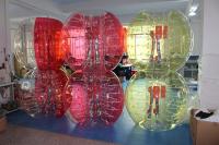 China Green yellow Inflatable Bubble Soccer bubble sports balls park for sale