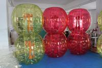 China Green yellow Inflatable Bubble Soccer bubble sports balls park for sale