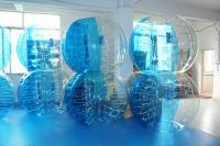 China Inflatable Bumper Ball Inflatable Bubble Soccer Transparent 1.8mDia for sale