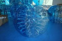 China Inflatable Bumper Ball Inflatable Bubble Soccer Transparent 1.8mDia for sale