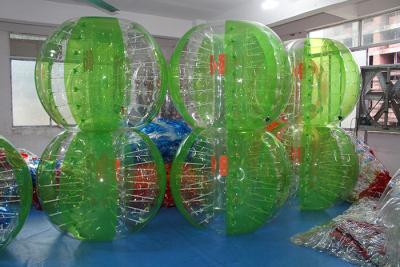 China Advertising Green Crazy Sport Games Outdoor Knocker Ball 6 Panels for sale