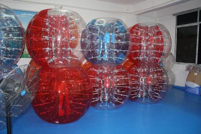 China Red Adults Inflatable Bubble Soccer Inflatable Belly Ball Bump for sale