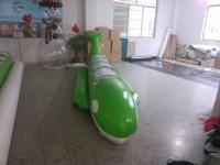 China White Black Banana Boat Towable 0.40mm Or Customized Thickness for sale