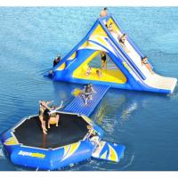 China Interesting inflatable water trampoline inflatable floating water park for sale