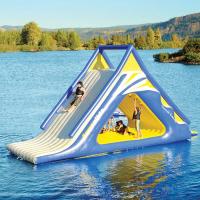 China Interesting inflatable water trampoline inflatable floating water park for sale