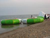 China Airtight sealed Inflatable Water Park 3 years warrant  32 OZ commercial grade for sale