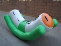 China 0.9mm PVC Inflatable Water Totter Slide For Water Sport Games for sale