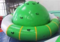 China Commercial Grade Crazy UFO Inflatable Disco Boat For Water Game for sale