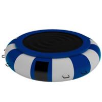 China Water inflatable Trampoline Inflatable Bouncer Jumping Bed water park Floating for sale