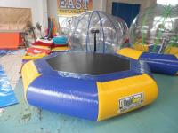 China Customized Inflatable Water Park inflatable sea trampoline Digital Printing for sale