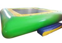 China Inflatable water trampoline float inflatable floating water trampoline for sale