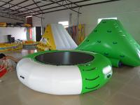 China Inflatable water trampoline float inflatable floating water trampoline for sale