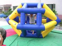China Summer Inflatable water toys used commercial trampoline sale for sale