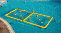 China Lake inflatable water games volleyball sport games for water park for sale
