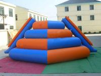 China CE inflatable water park games inflatable water climbing rock for sale