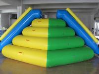 China CE inflatable water park games inflatable water climbing rock for sale