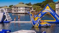 China Inflatable water amusement park Giant inflatable sea water park for sale