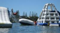 China Amusement floating Inflatable Water Park Equipments inflatable water game for sale