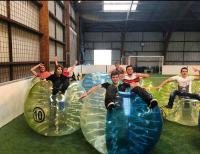 China Abrasion Resistance Inflatable Bubble Football 0.8mm - 1mm TPU Body Zorb Ball for sale