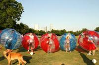 China Safety Leisure Centre Inflatable Bumper Ball For Grass Ground / Football Field for sale