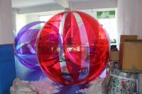 China Floating 0.8 mm PVC Kids Water Walking Ball Inflatable For Water Pool TIZIP Zipper for sale