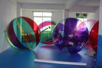 China Floating 0.8 mm PVC Kids Water Walking Ball Inflatable For Water Pool TIZIP Zipper for sale