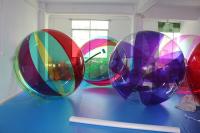 China Colorful 1.00 Mm TPU Inflatable Walk On Water Ball Logo Printing CE Approval for sale