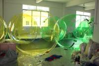 China Colorful 1.00 Mm TPU Inflatable Walk On Water Ball Logo Printing CE Approval for sale