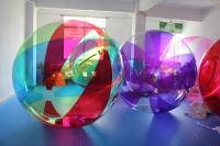 China Transparent Full Colored Inflatable Water Walking Ball For Water Park / Party for sale