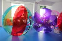 China Transparent Full Colored Inflatable Water Walking Ball For Water Park / Party for sale