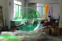 China Customized Transparent Water Rolling Ball , Giant Inflatable Walk On Water Ball for sale