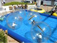 China Adults Floating Inflatable Water Pool / Boat Swimming Pool For Amusement Park for sale