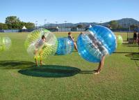 China TPU Inflatable Bubble Ball Soccer , Human Sized Loopy Inflatable Bumper Ball for sale