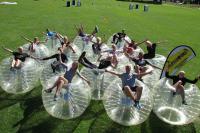 China Commercial Inflatable Bubble Ball Soccer 1.2m Dia / 1.5m Dia / 1.8m Dia for sale