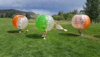 China Big Inflatable Bubble Soccer Diameter 1.2m / 1.5m / 1.8m For Head Sport Football for sale