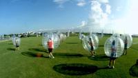 China Big Inflatable Bubble Soccer Diameter 1.2m / 1.5m / 1.8m For Head Sport Football for sale