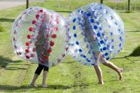 China Kids / Adults Inflatable Bubble Soccer 0.8 - 1 mm PVC Inflatable Bumper Ball for sale