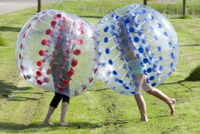 China Customized Color Inflatable Bubble Soccer Skill Printing For Entertainment for sale