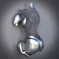 China 316 304 Steel Sexy Body Home Decor Sculptures For Hanging On The Wall for sale