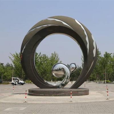 China Large Carved Coral Decorative Metal Sculpture for Landscape Garden for sale