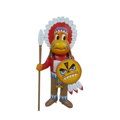 China Life Size Custom Fiberglass Sculptures Waterproof Cartoon Character Sculpture for sale
